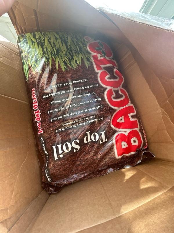 Michigan Peat Baccto Topsoil w/ Reed Sedge Peat and Sand 50lbs (10 Pack ...