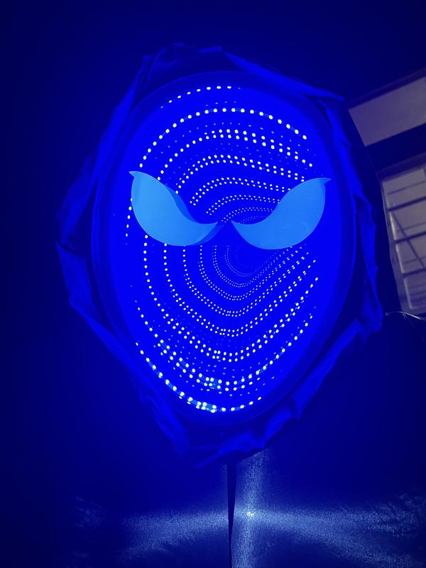 Airflowz 8-ft Pre-Lit Gray Reaper Inflatable for Indoor/Outdoor ...