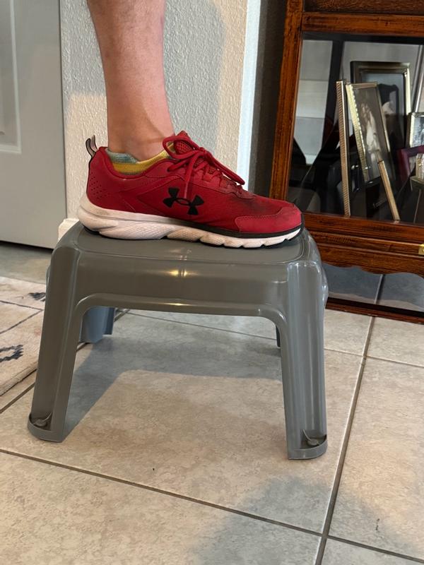 Gracious Living 9.5 Inch Plastic 1 Step Portable Home and Kitchen Stool ...