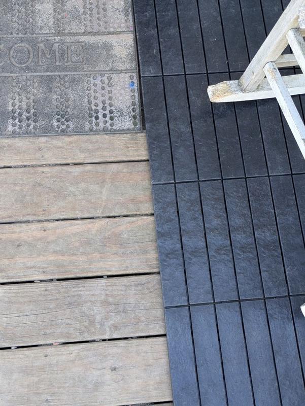 EcoTrend TierraVerde 12x12 Inches Interlocking Outdoor Balcony Deck ...