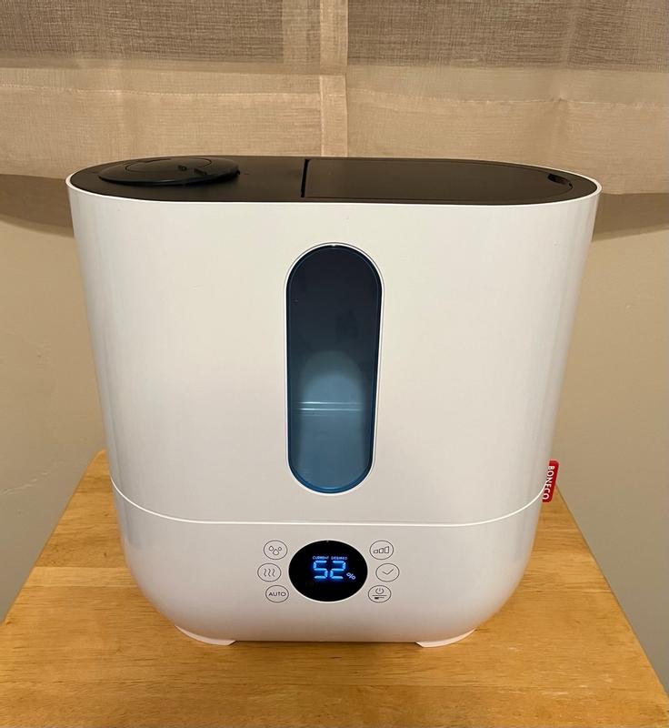 BONECO 3-Gallon Tabletop Ultrasonic Humidifier (For Rooms Up To 860-sq ...