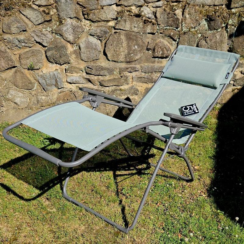 Lafuma Moss Green Residential Standard Metal Folding Chair (Outdoor) in ...