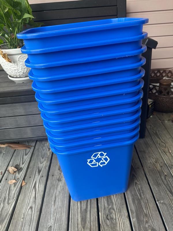 United Solutions 7 Gallon Recycling Bin Ideal for Small Spaces Easy to ...