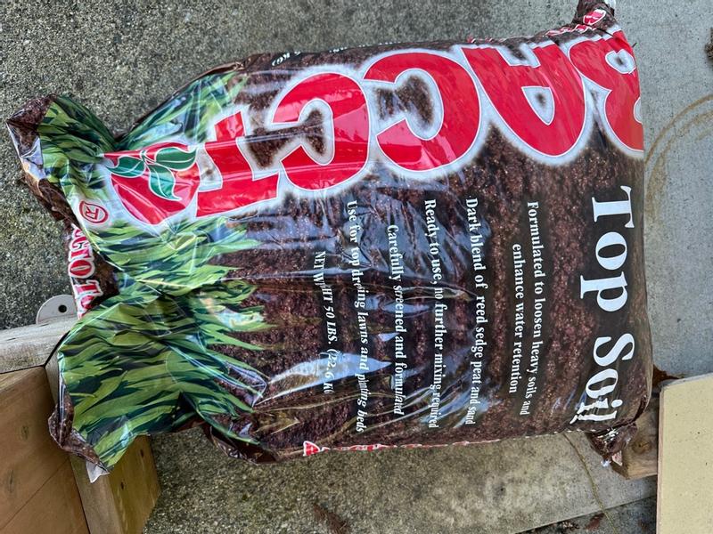 Michigan Peat Baccto Topsoil w/ Reed Sedge Peat and Sand 50lbs (10 Pack ...