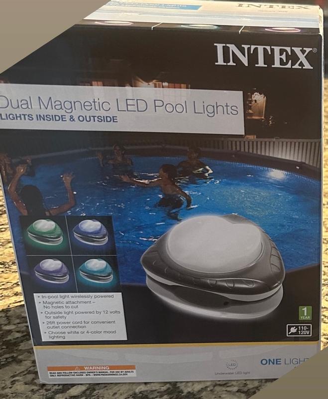 Intex 120 -Watt, Multicolor LED Pool Light in the Pool Lights ...