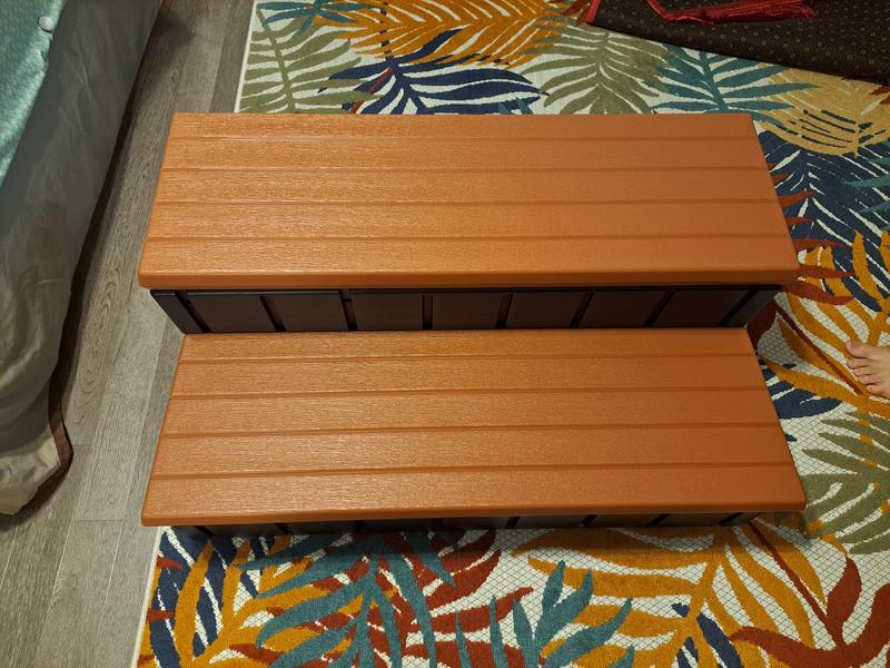 Confer 14-in Plastic Drop-in pool steps in the Above-Ground Pool ...