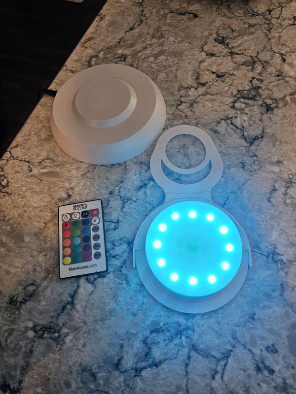 Main Access Battery-operated Multicolor LED Pool Light in the Pool ...