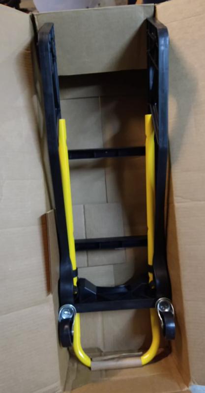 Harper 400-lb Capacity 4 -Wheel Black Glass filled nylon Dolly in the ...