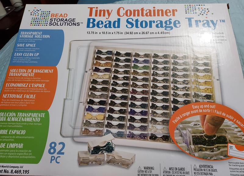 Bead Storage Solutions 45pcs Craft Organizer and 82pcs Tiny Supplies ...