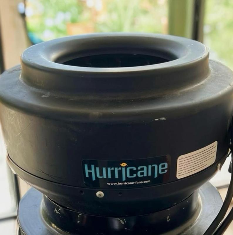 Hurricane Inline Fan 8 in 745 CFM 1 Count Air accessory in the ...