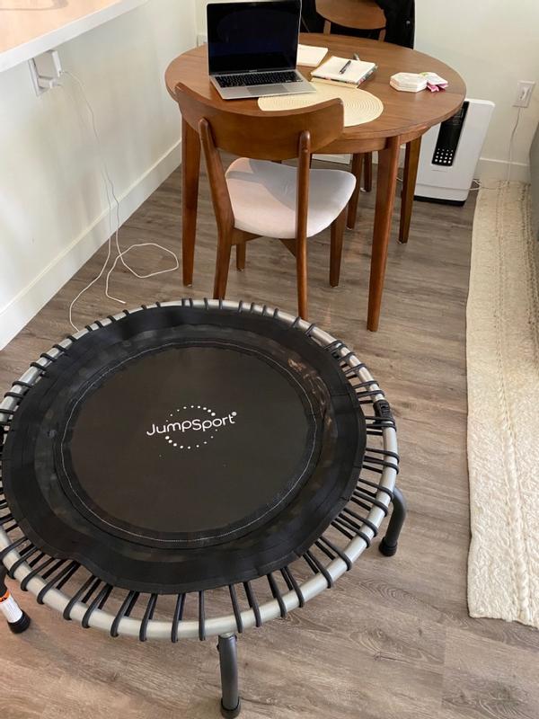 JumpSport 41-ft Round Fitness in Black in the Trampolines department at ...