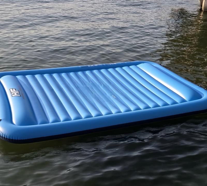 Bestway Hydro-Force Sun Soaker Inflatable 4 Person Water Float Platform ...