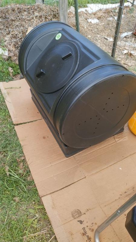 Compost Wizard 52 Plastic Tumbler Composter at Lowes.com