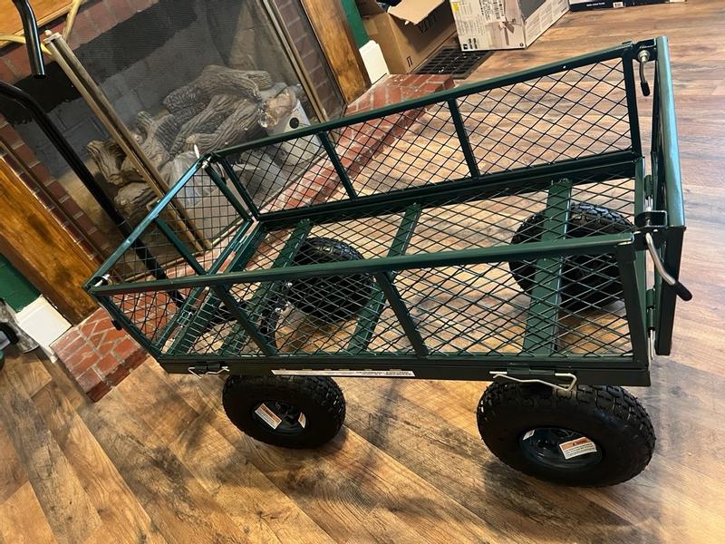 Juggernaut Carts 21.75-in Bin 400-lb Capacity Utility Cart at Lowes.com