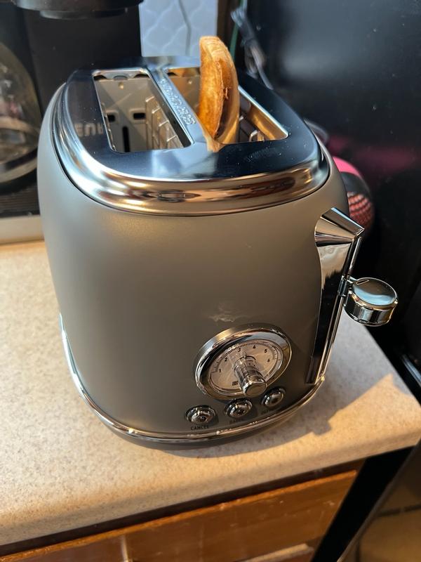 Haden Chelsea Stainless Steel 2 Slice Toaster with Extra Wide Slots in ...
