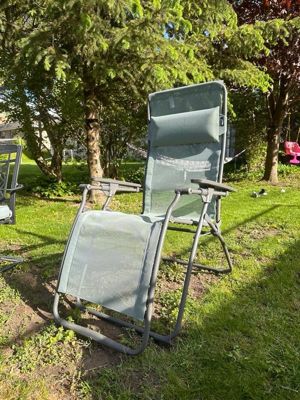 Lafuma Moss Green Residential Standard Metal Folding Chair (Outdoor) in ...