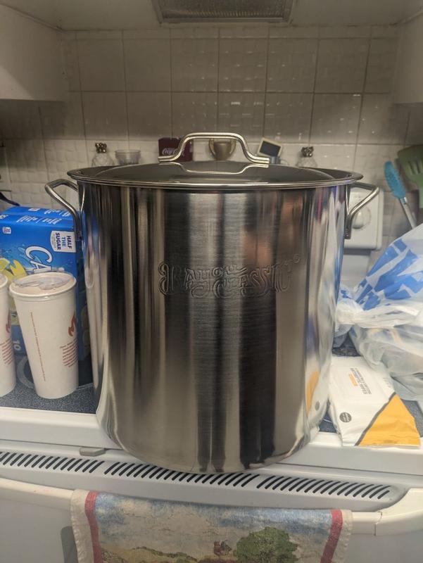 Bayou Classic 30 Quart / 7.5 Gallon Stainless Steel Brew Kettle Pot ...