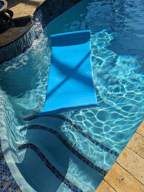 TRC Recreation 70-in x 25-in 1 -Seat Blue Foam raft 2 -Pack in the Pool ...