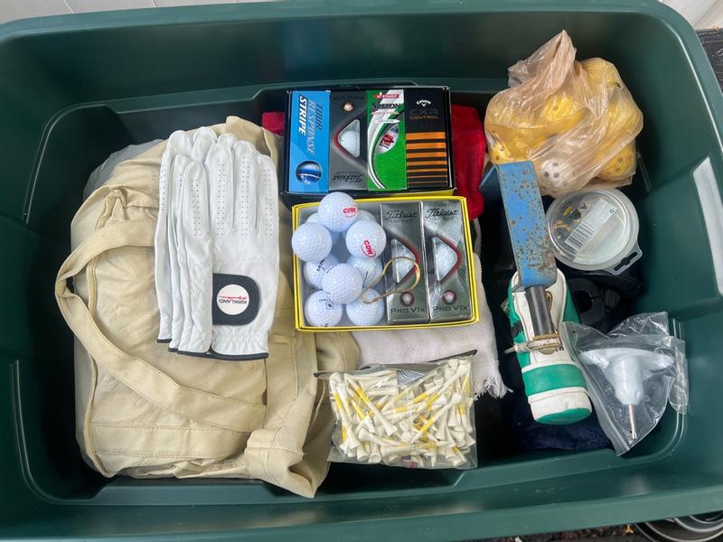 Rubbermaid 3 Pack High Top Storage Containers for Garage and Home Use ...