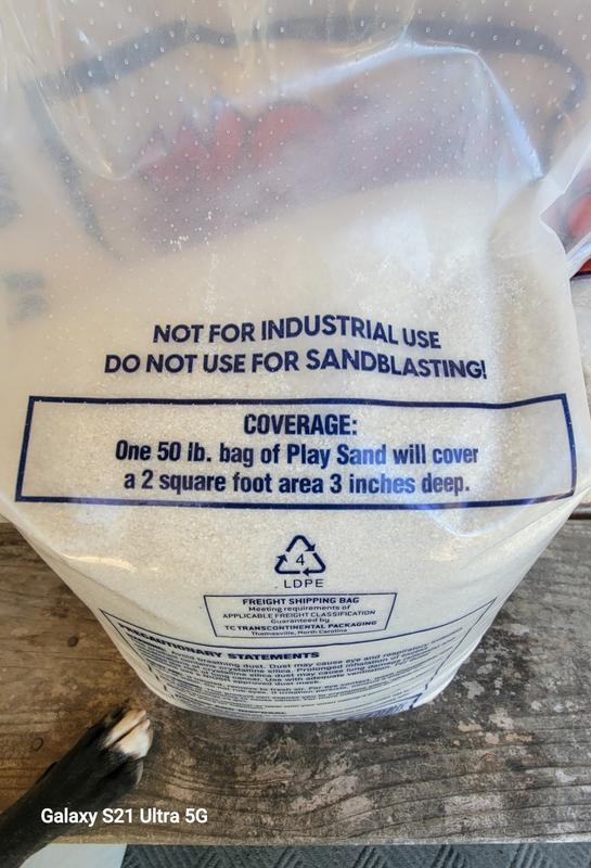 U.S. Silica US Silica Snow White Comfortable Play Sand for Sand Tables ...