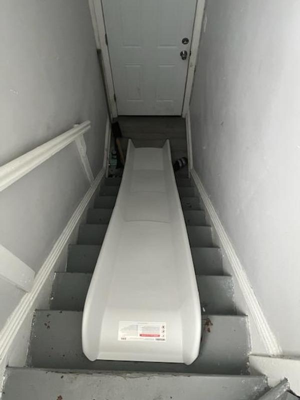 StairSlide Stairslide Original Stair Mounted Kids Indoor Slide 4-pack ...