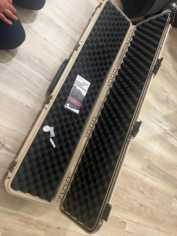 SKB Cases iSeries 4909 Hard Exterior Waterproof Utility Single Rifle ...