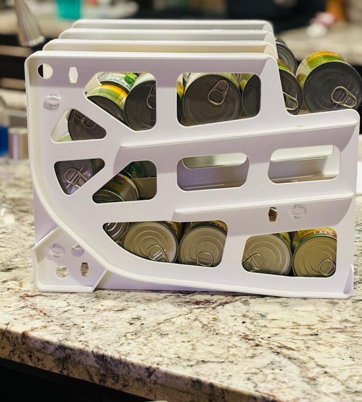 FIFO Countertop Can Tracker Hold Up To 54 10 to 15 Oz Can Sizes, USA ...