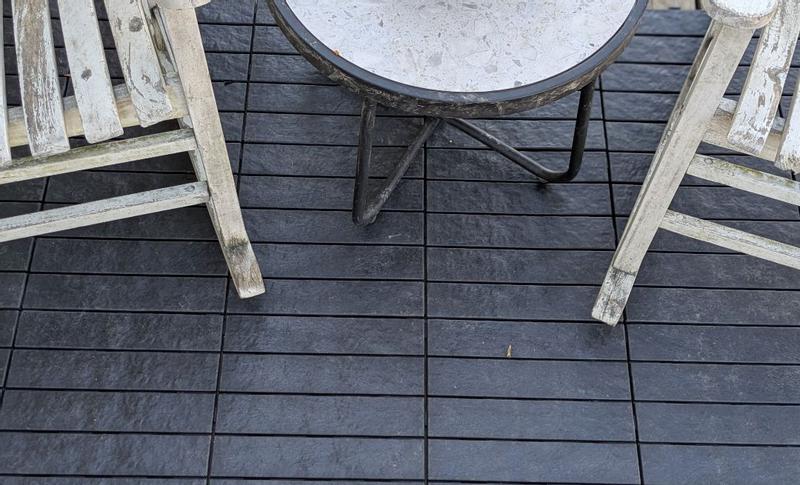 EcoTrend TierraVerde 12x12 Inches Interlocking Outdoor Balcony Deck ...