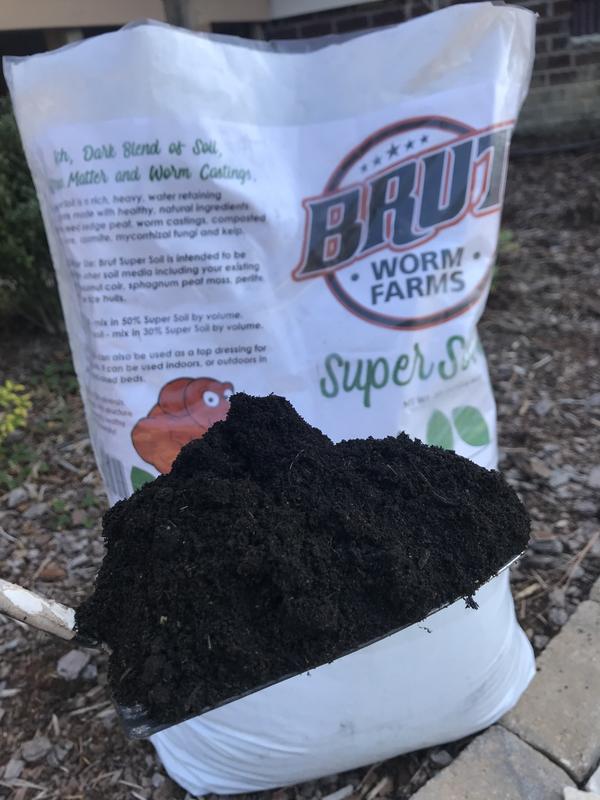 Brut Worm Farms 23.1 Quart(s) All-purpose Organic Potting soil mix in ...
