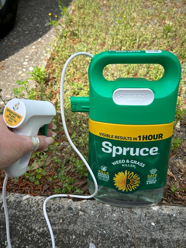 Spruce Snap and Spray Powered Starter Kit 64 -fl oz Trigger spray Weed ...