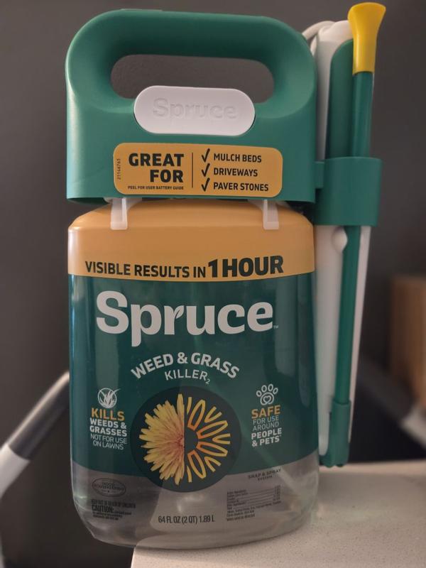 Shop Spruce Snap and Spray Powered Starter Kit + Refill Weed and Grass Killer at Lowes.com