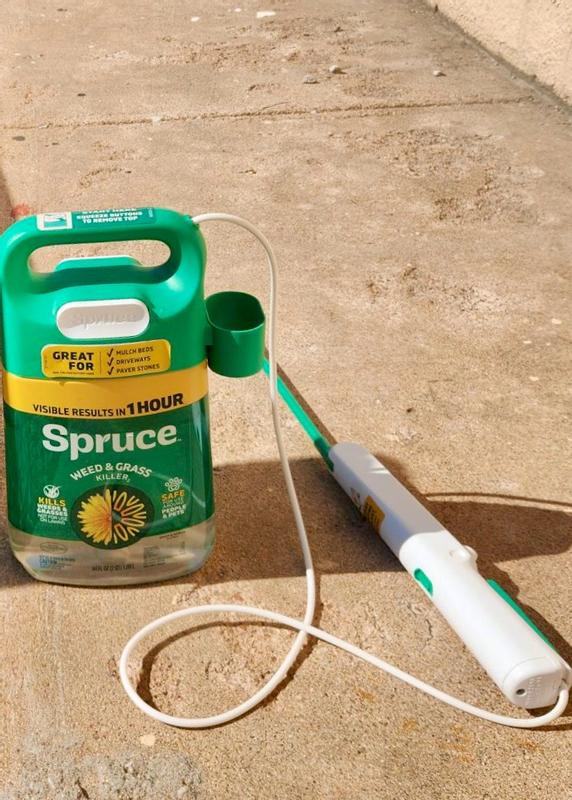 Shop Spruce Snap and Spray Powered Starter Kit + Refill Weed and Grass ...