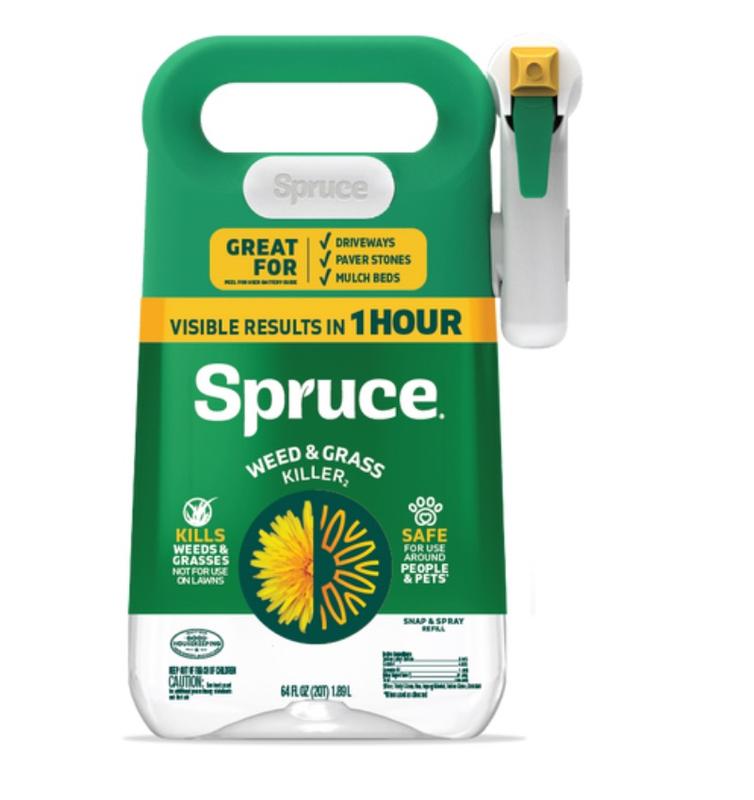 Shop Spruce Snap and Spray Manual Starter Kit + Refill Weed and Grass ...