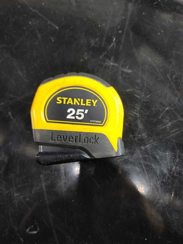 Stanley 25 ft leverlock tape measure store