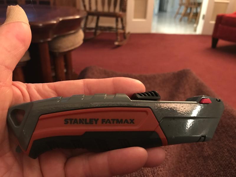 STANLEY FATMAX Premium Auto Retract Top Slide Safety Knife STANLEY