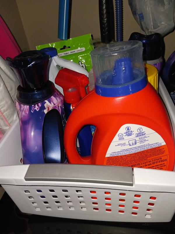 Sterilite Corporation Contemporary/Modern White with Titanium Latches ...