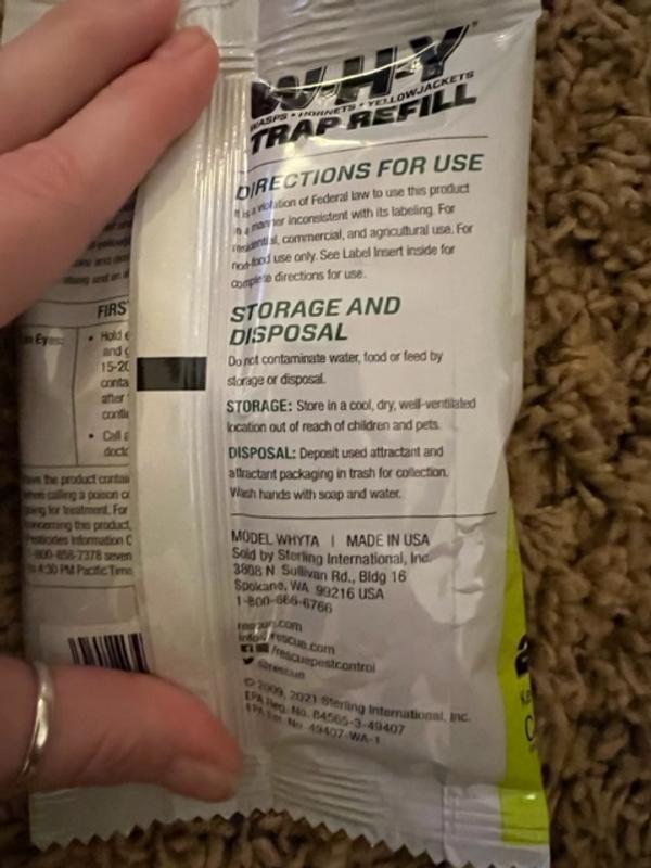 RESCUE! Trapstick Wasps, Mud Daubers and Carpenter Bees Outdoor Insect ...