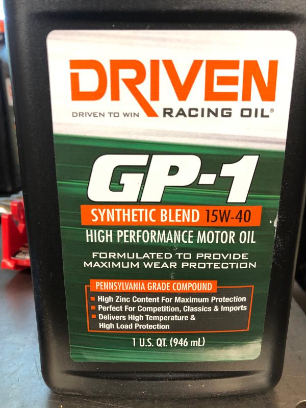 15W-50 Motor Oil Driven Racing Oil HR1 Conventional 15W-50 - 6 Quart ...