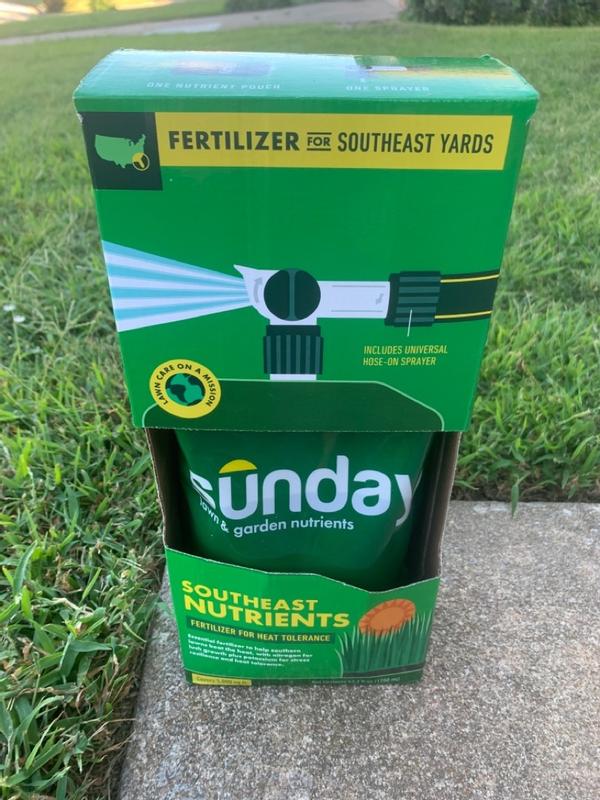 Sunday Southeast Lawn Nutrients 42.3-fl oz 5000-sq ft 18-0-6 Natural ...