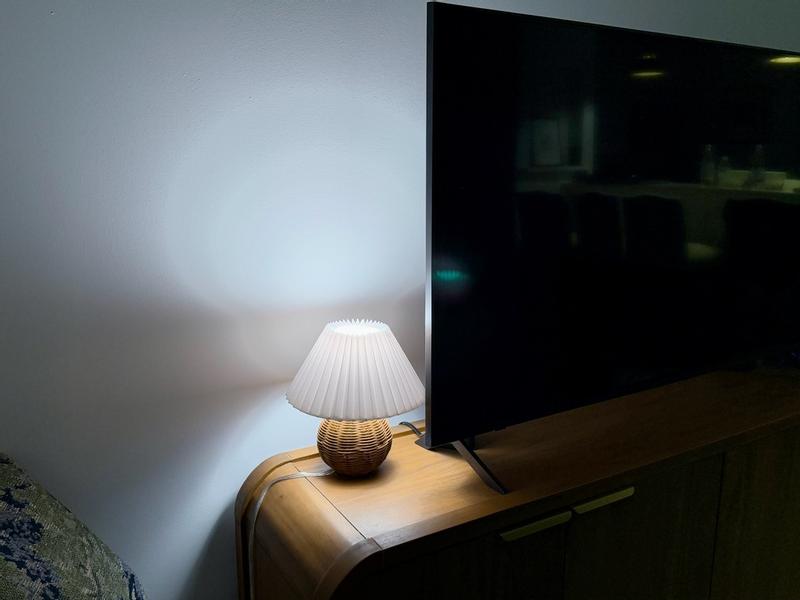 Livabliss Bajo 10-in White/Brown On/Off switch Table Lamp with Linen ...
