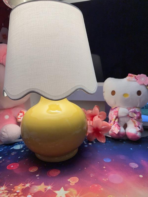 Livabliss Stella Diminuta 15.75-in Light Blue On/Off Switch Table Lamp ...