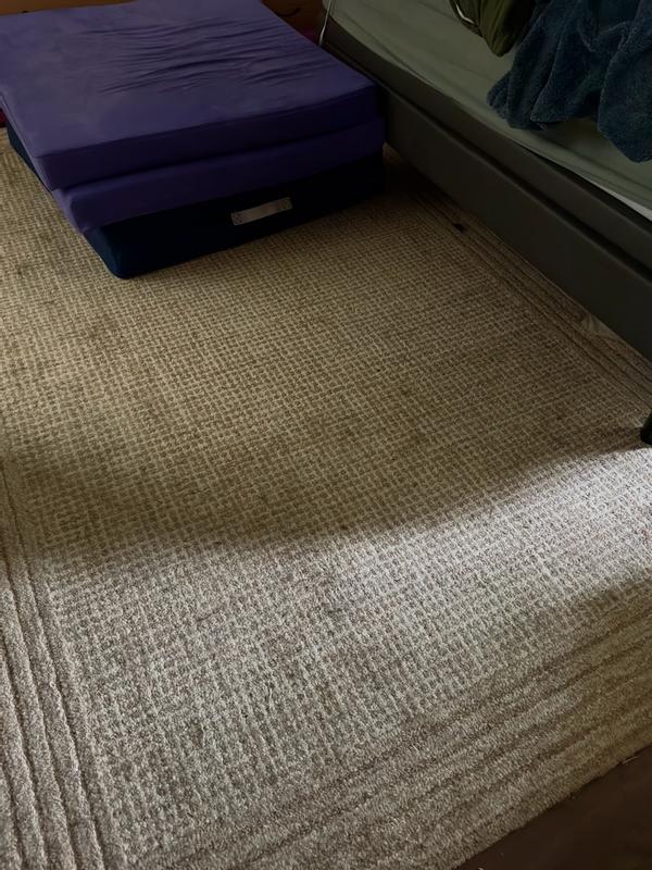Livabliss Benchcraft 5 x 8 (ft) Tufted Wool Beige Rectangular Indoor ...