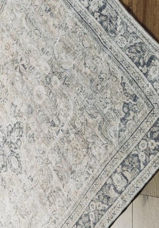 Livabliss Becki Owens Darling 3 X 7 (ft) Warm Grey Indoor Medallion ...