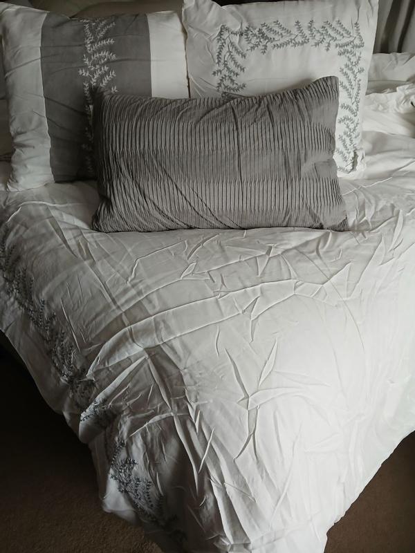 Sweet Home Collection Salerno 7 Piece Faux Suede Elegant Bedding Set ...