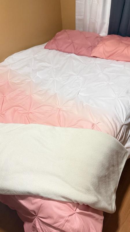 Sweet Home Collection 7pc Florence Bed in a Bag Printed Comforter Set ...