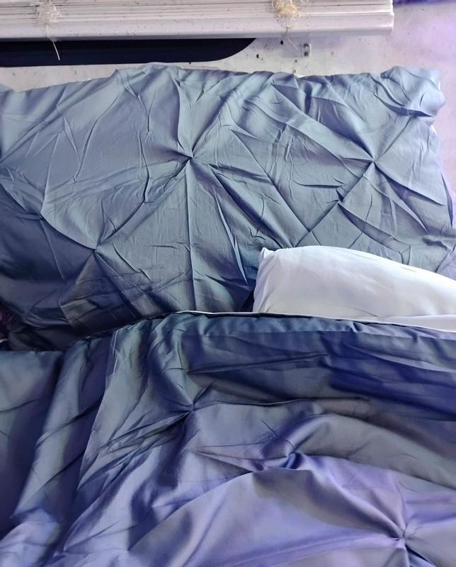 Sweet Home Collection 7pc Genova Bed in a Bag Printed Comforter Set ...