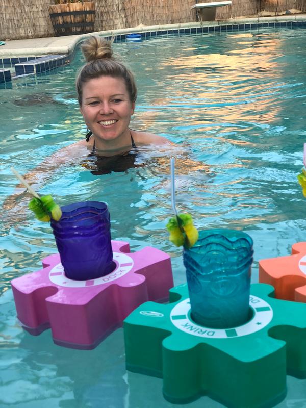 SwimWays 17-in x 14-in-Seat Color May Vary 20091168 at Lowes.com