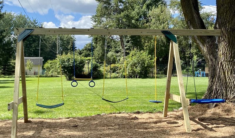 Swing-N-Slide Scout DIY kit (no wood included) Residential Wood Swing ...