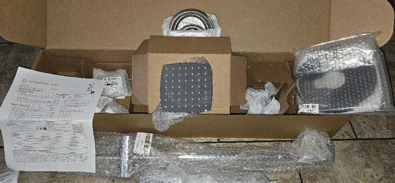 Symmons Oak Satin Nickel 5-in Dual Head Built-In Shower Faucet System ...