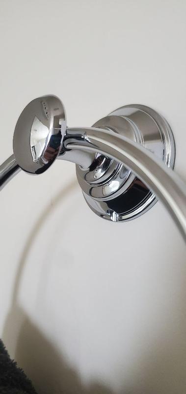 Symmons Braston Brushed Bronze Wall mount Single Towel Ring in the ...